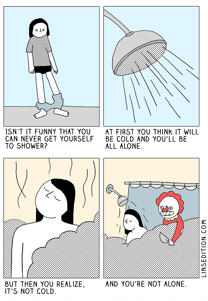 Shower Thoughts War And Peas Webcomic