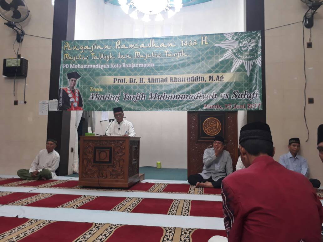 Muhammadiyah Banjarmasin Kaji Manhaj Tarjih Muhammadiyah Vs Salafi