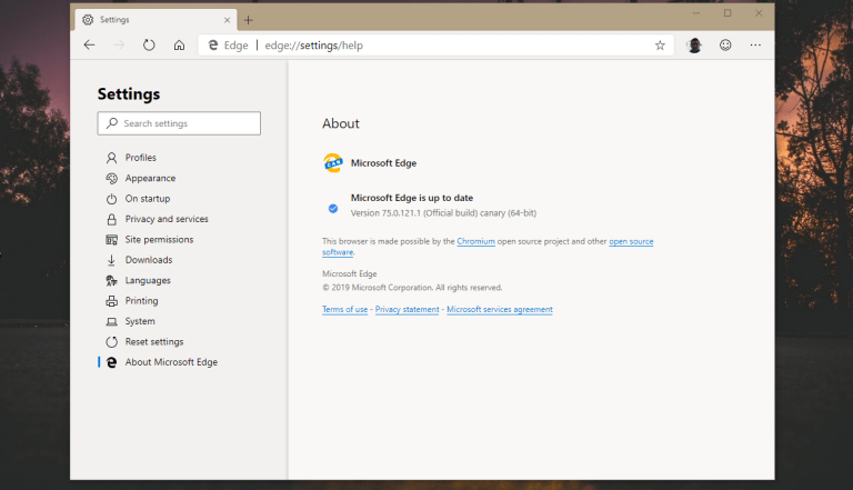 Microsoft Lanza Las Primeras Versiones De Prueba De Edge Basado En Chromium