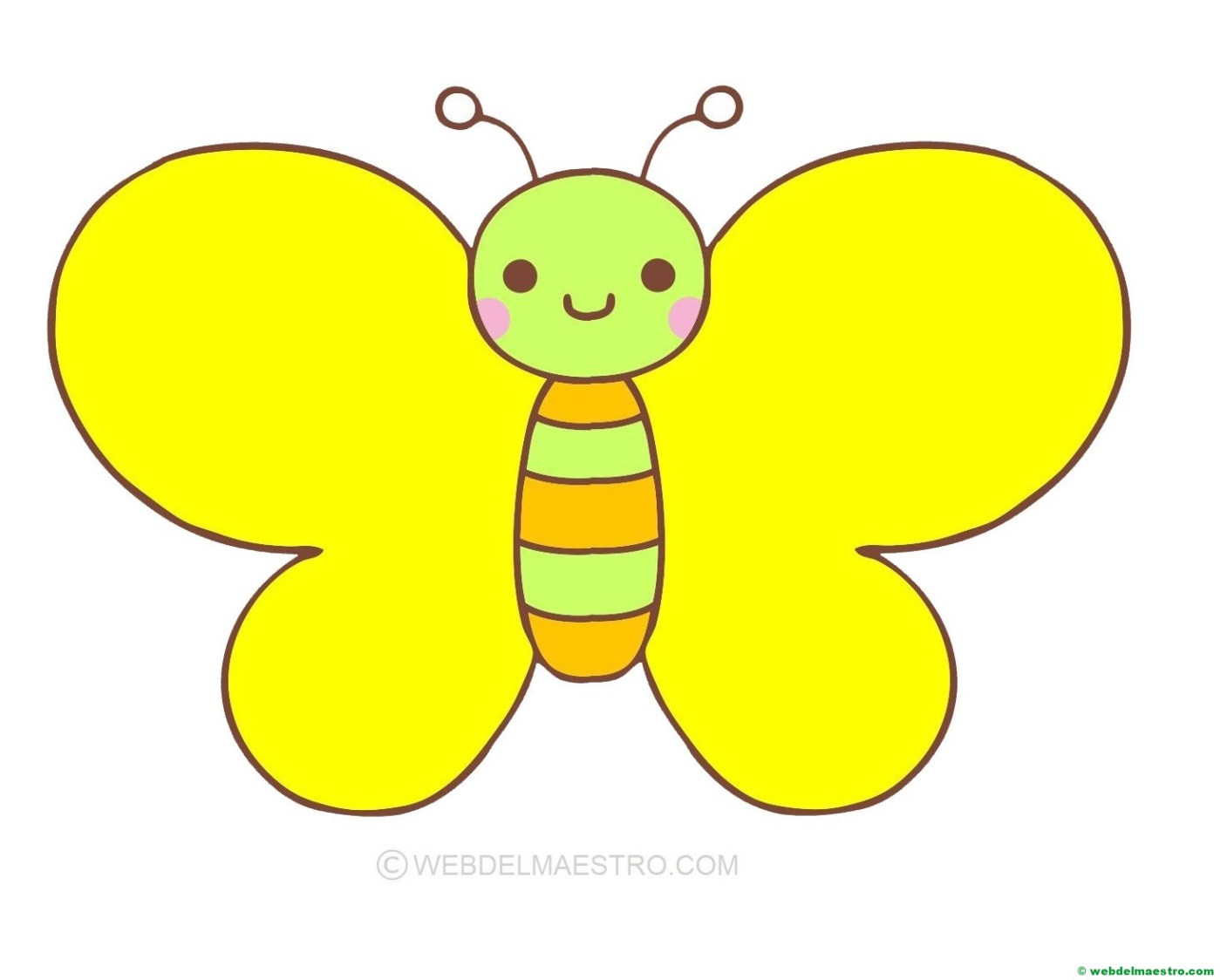 Dibujos De Mariposas A Color Faciles Como Dibujar Una Mariposa Dibujos