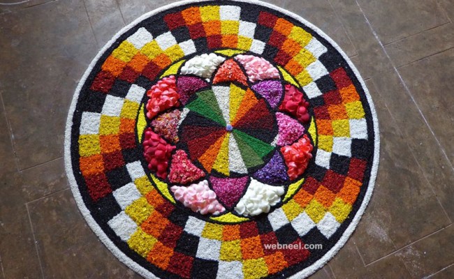 Pookkalam Images 60 Most Beautiful Pookalam Designs For Onam Bilarasa