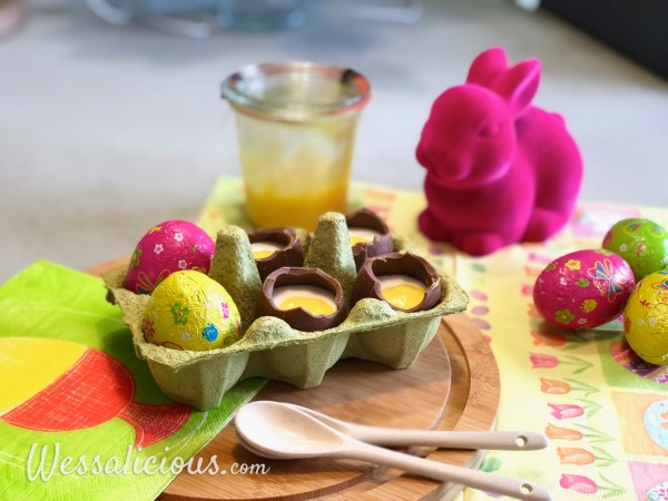 Gevulde Chocolade Paaseieren Met Lemon Curd Wessalicious