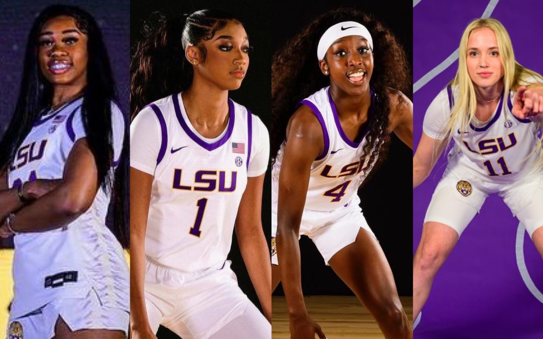 Lsu Big Four Aneesah Morrow Joins Angel Reese Flaujae Johnson And