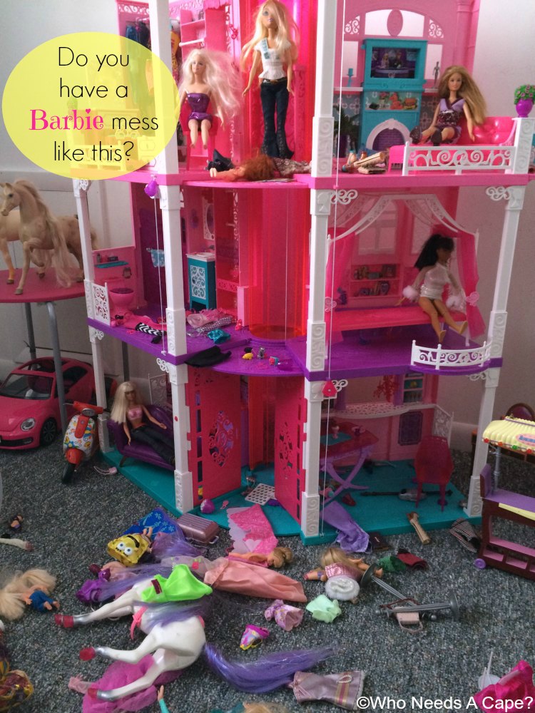 Organizing The Barbie Clutter In Your Home Who Needs A Cape