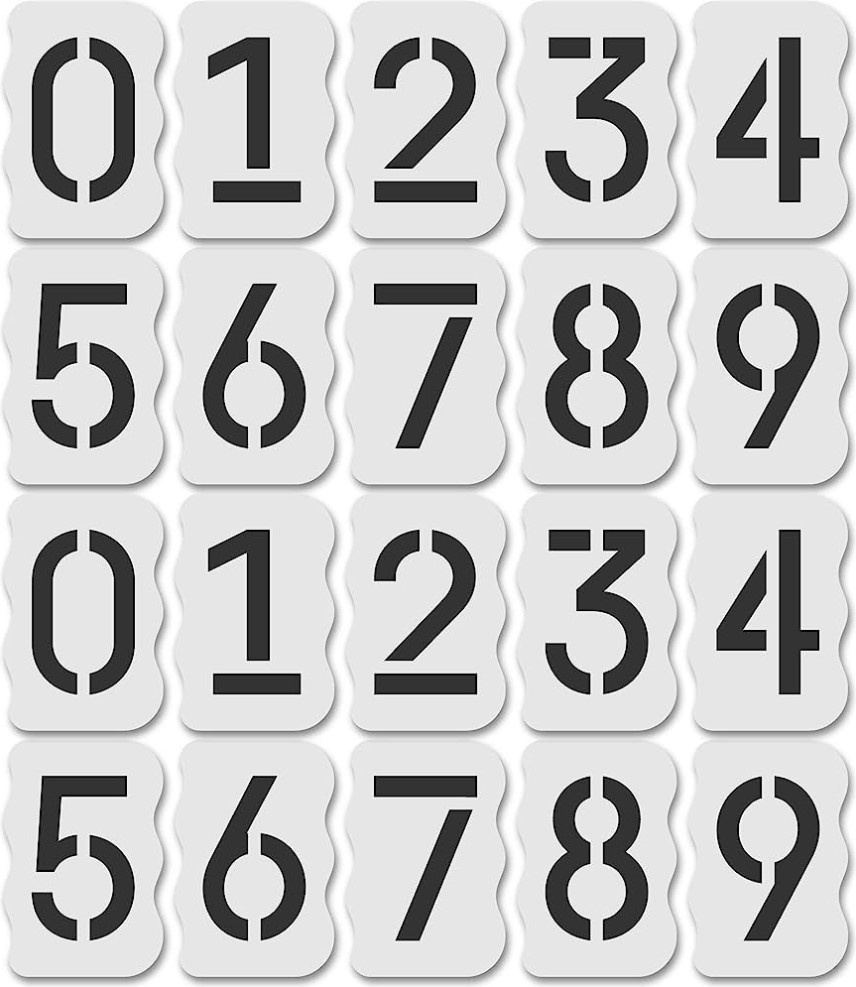 Exploring The Power Of Printable Number Stencils Wiki Printable