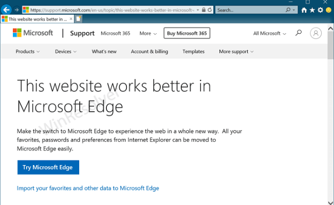 How To Stop Internet Explorer From Redirecting To Microsoft Edge