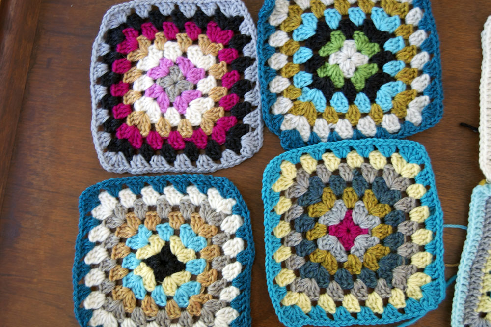 Granny Square Sampler Project Week 1 Wise Craft Handmade