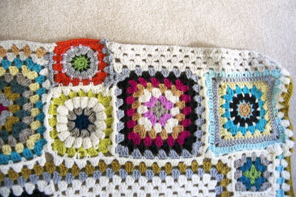 Crocheted Granny Square Sampler Project Wise Craft Handmade