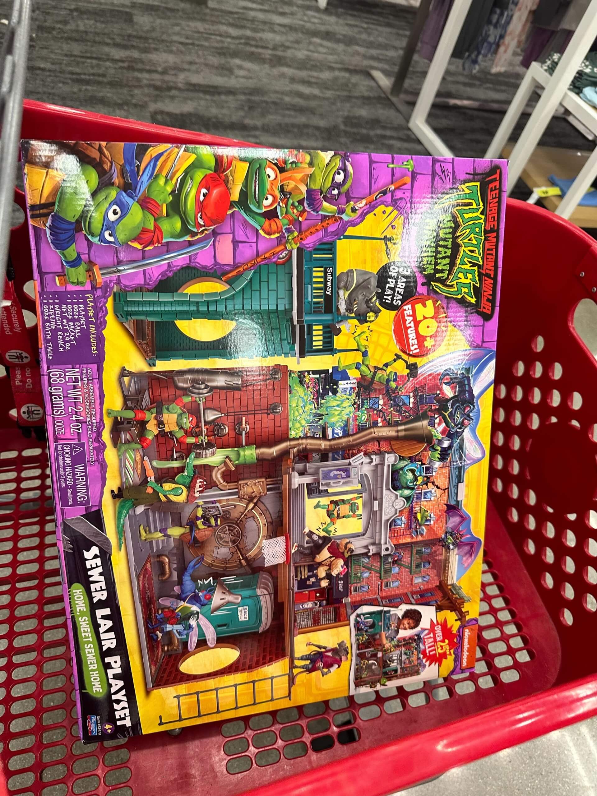 Tmnt Mutant Mayhem Playmates Sewer Lair Playset In Stock