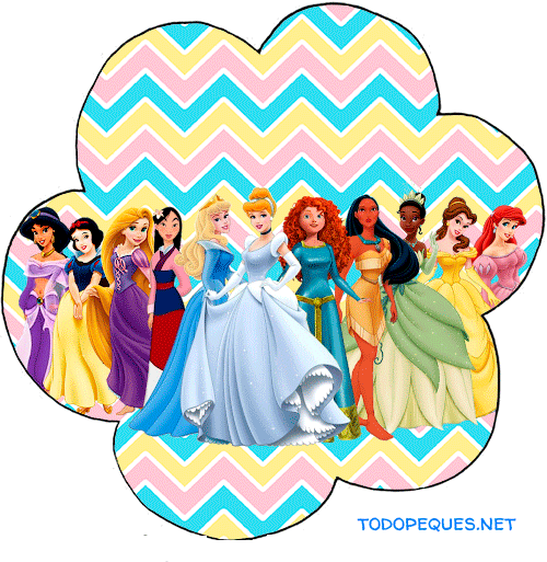 Etiquetas Princesas Disney Todo Peques