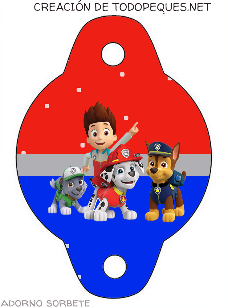 Kit Imprimible De Paw Patrol Todo Peques