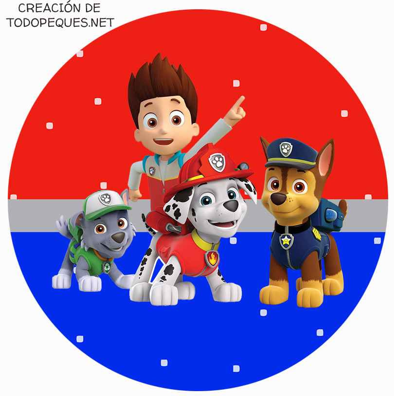 Kits Imprimibles Paw Patrol Todo Peques