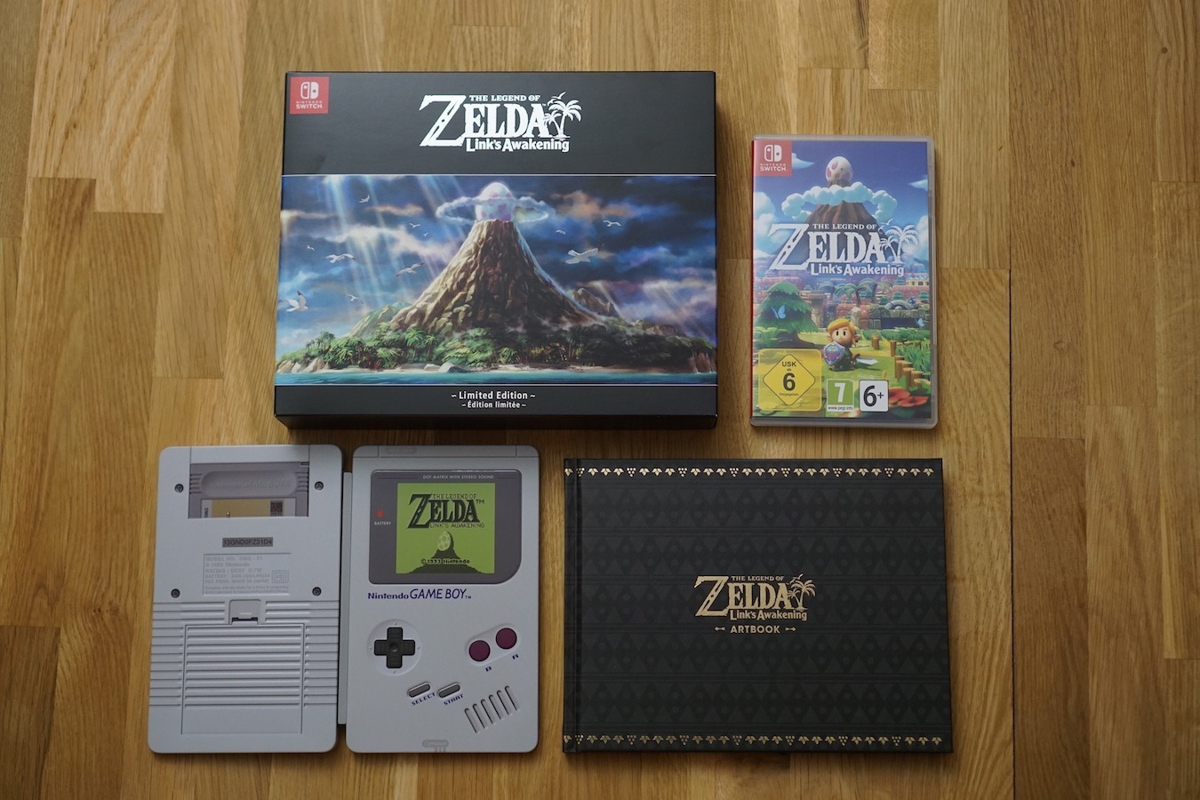 Unboxing Zelda Links Awakening Limited Edition