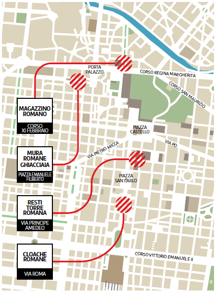 Mappa Parcheggi Torino Storia