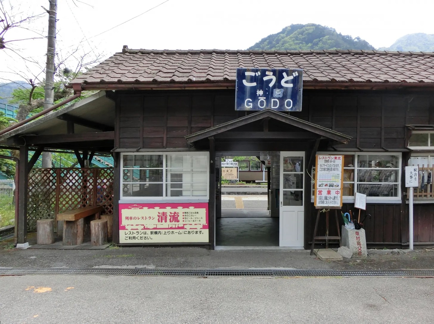 わたらせ渓谷鐵道・神戸駅