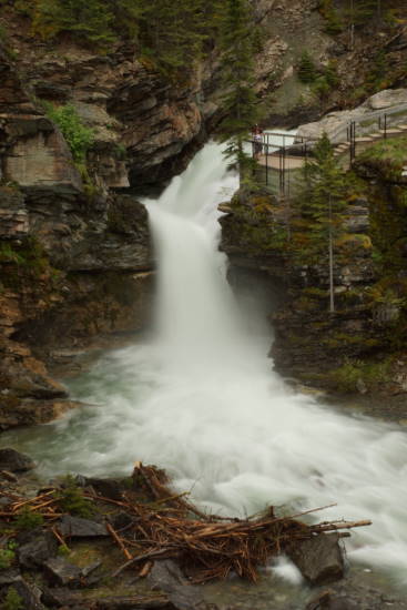 Red Rock Canyon And Blakiston Falls