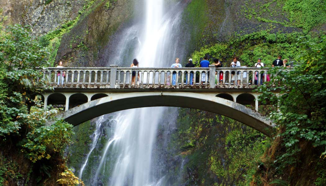 Multnomah Falls Hike To The Top