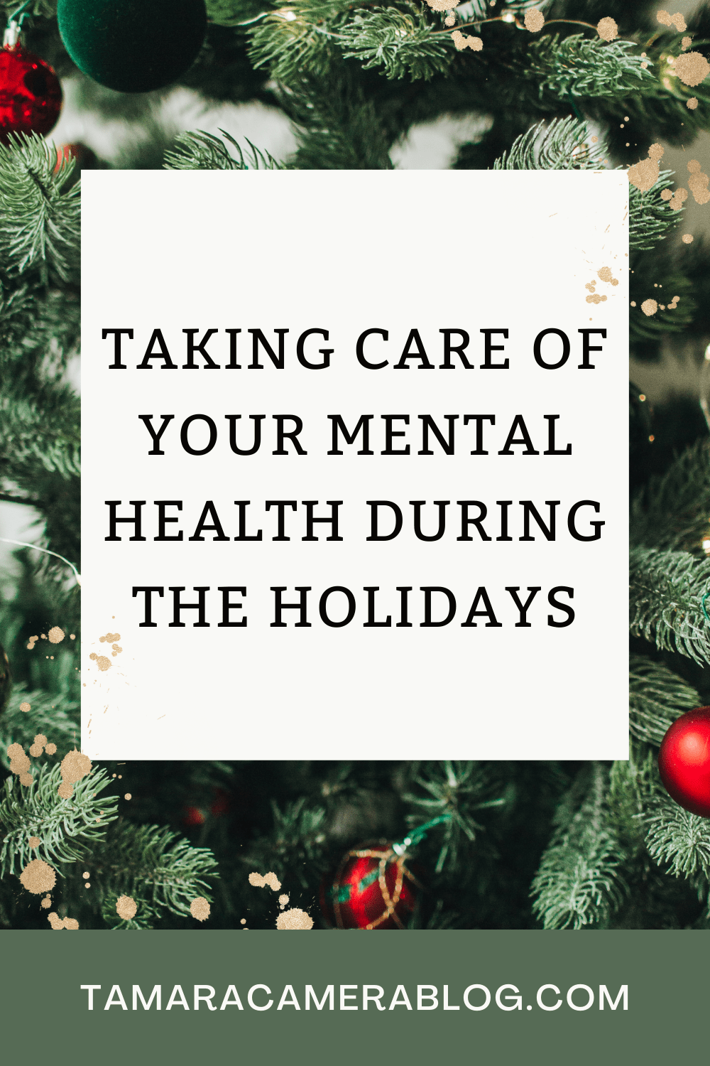 Taking Care Of Your Mental Health During The Holidays Tamara Like Camera