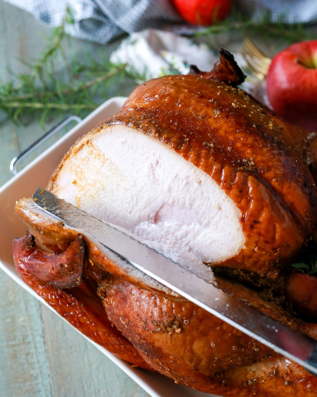 Juicy Smoked Turkey Recipe Tutorial Tangled With Taste