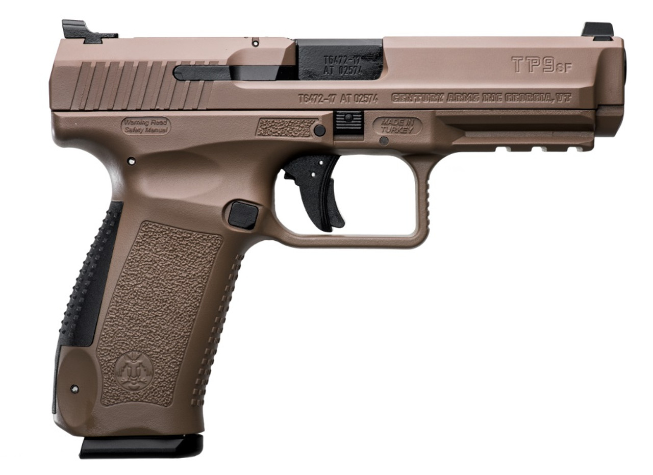 Canik Tp9sf 9mm 446″ Barrel Flat Dark Earth Cerakote Black 18rd