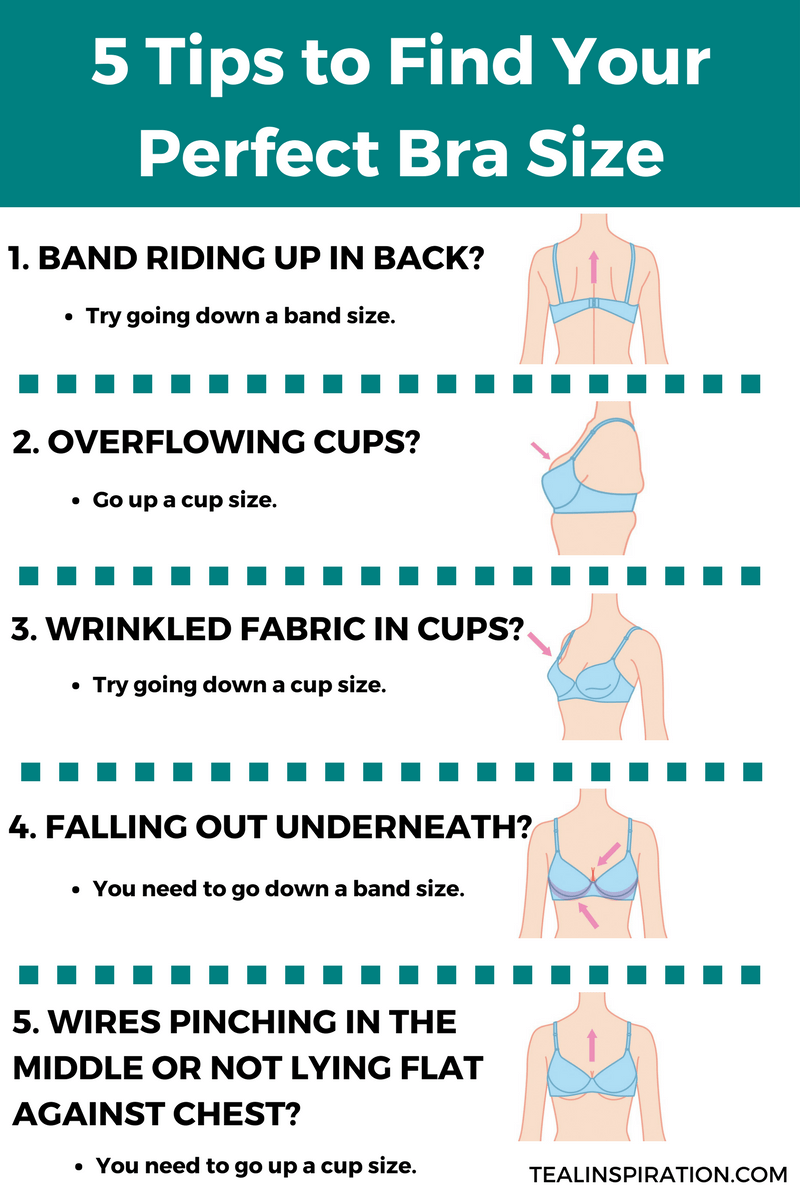 5 Tips To Find Your Perfect Bra Size Teal Inspiration