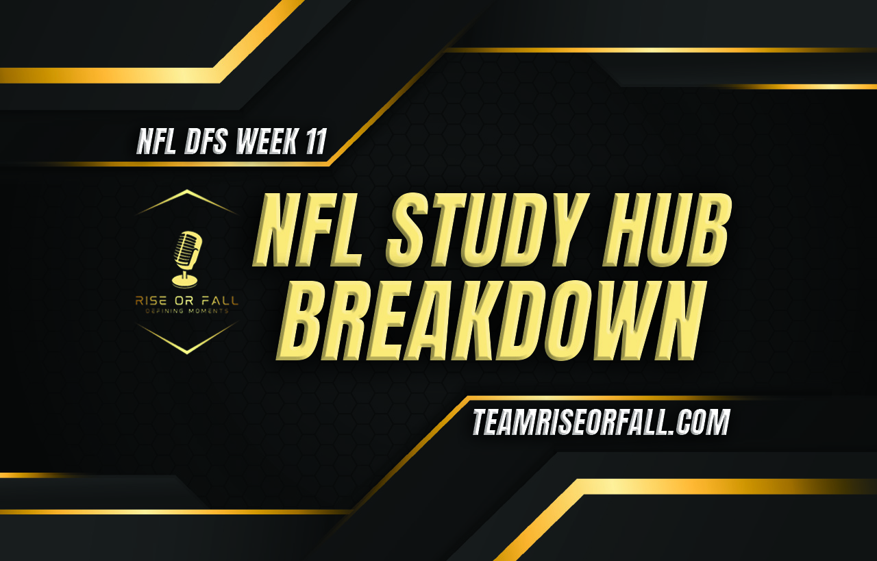 Nfl Dfs Week 11 Study Hub Tight End Breakdown Dfs Lineup Strategy