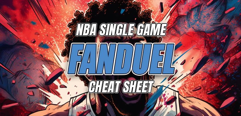 Nba Dfs Cheat Sheet For Fanduel Single Game Sixers Vs Nets Game 2