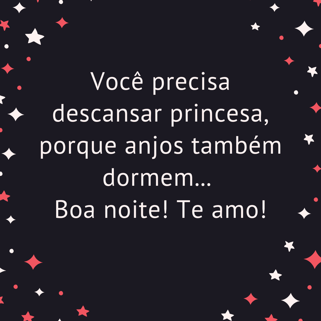 37 Imagens De Boa Noite Princesa Com Lindas Mensagens Fofas