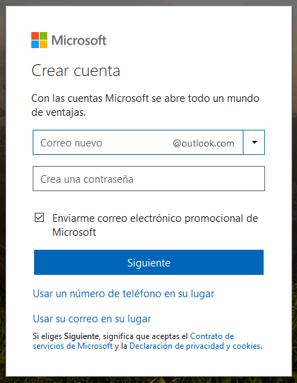 Cómo Crear Un Correo Electrónico Hotmail En 2018 Tecnowindows