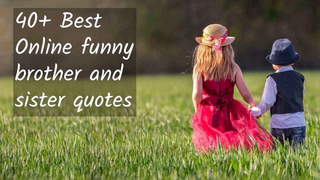 Jokes Funny Brother And Sister Quotes 50 Best Funny Sibling Quotes