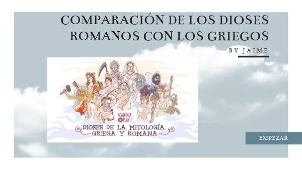 Dioses Griegos Y Romanos Diferencias Entre Dioses Griegos Y Romanos