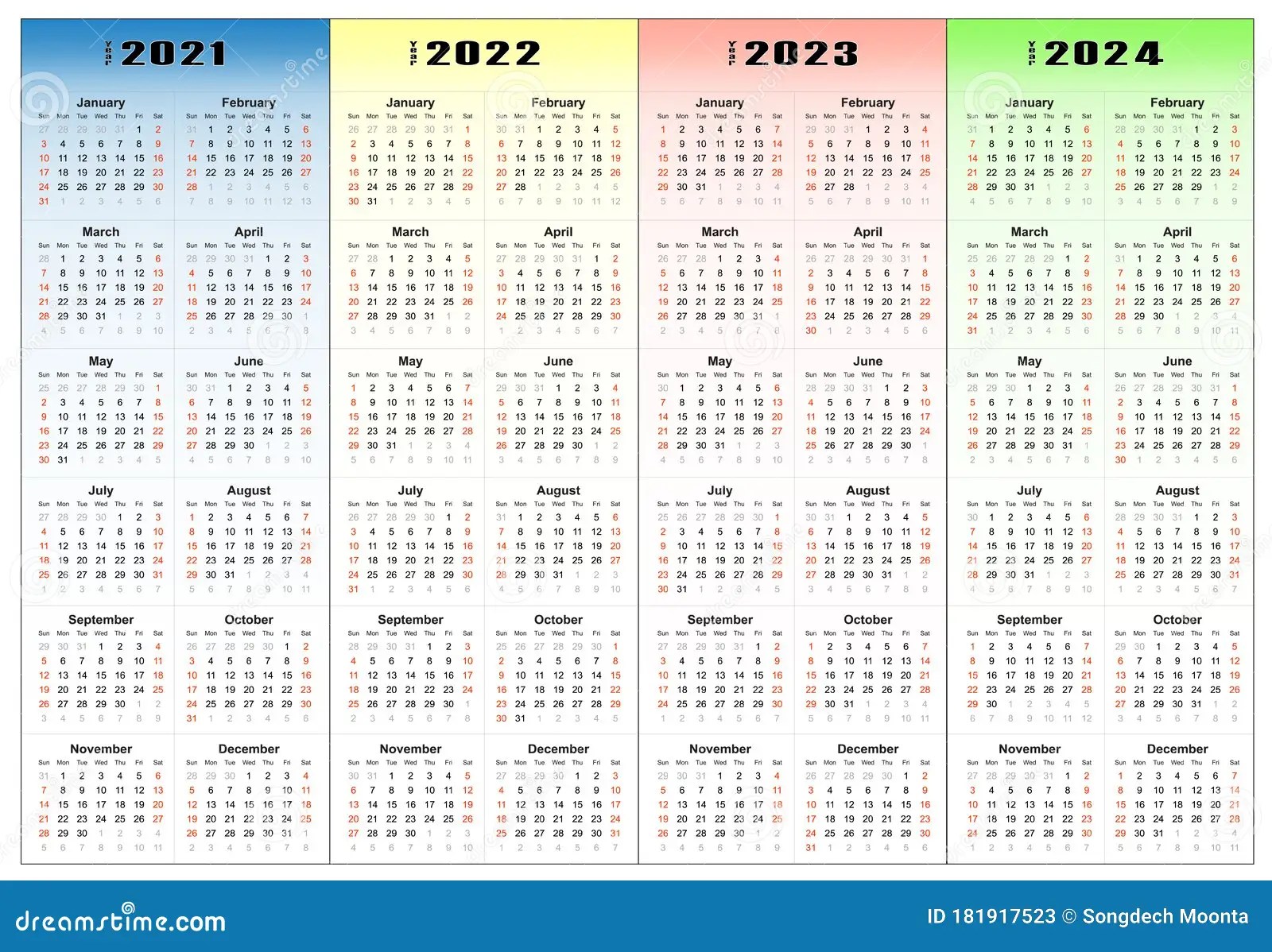 2021 2022 2023 2024 Calendar Calendar 2021 2022 2023 2024 2025 Years