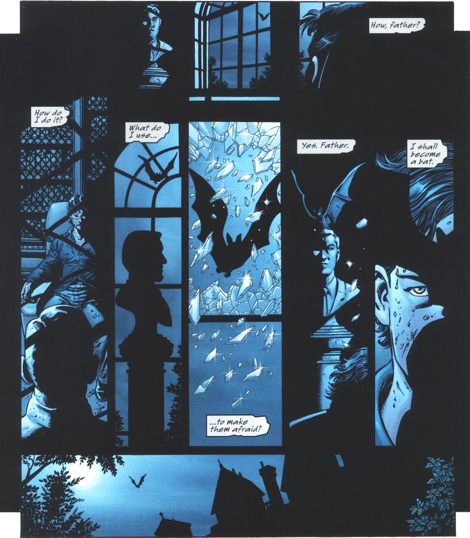 The Batman Universe Single Page Batman Origin Story
