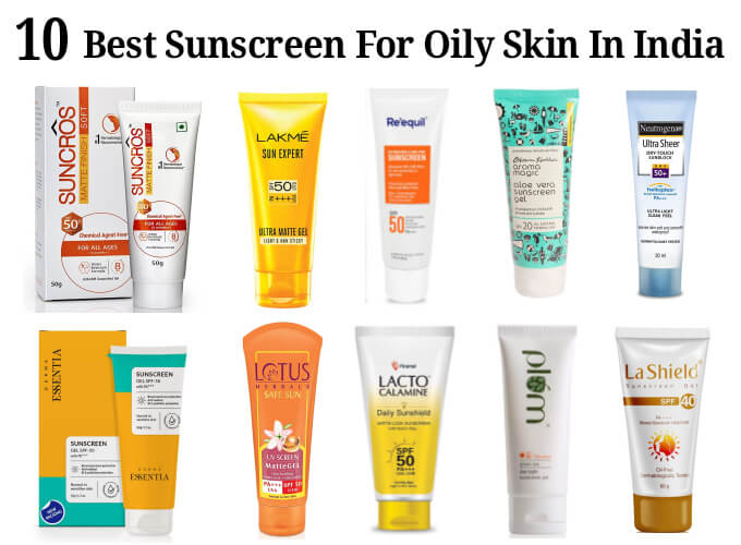 12 Best Sunscreen For Oily Skin In India Gel Based Sunscreen With No