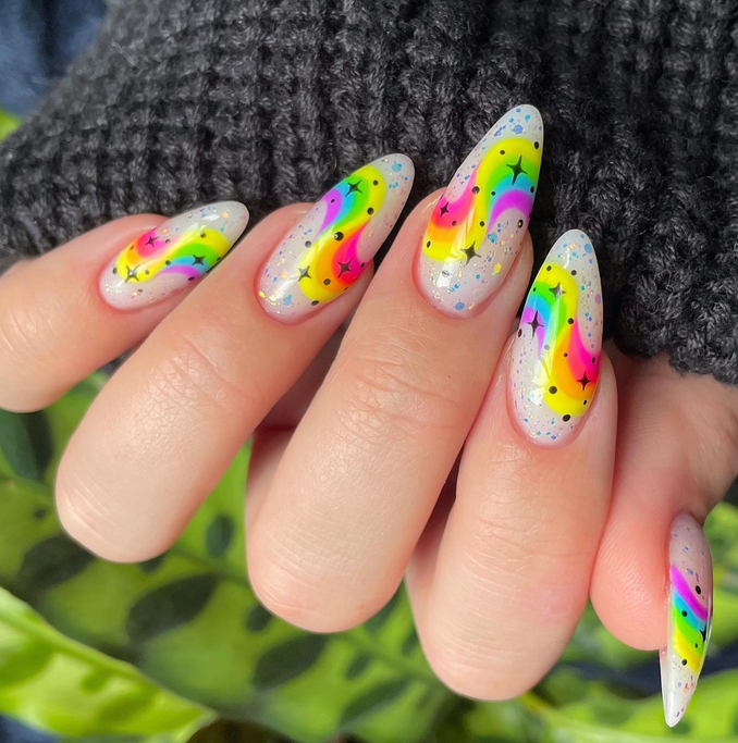 50 Rainbow Pride Nails To Wear To A Festival This Year The Beauty Pursuit