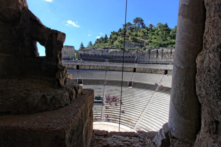 Visit To The Roman Theatre At Orange Provence