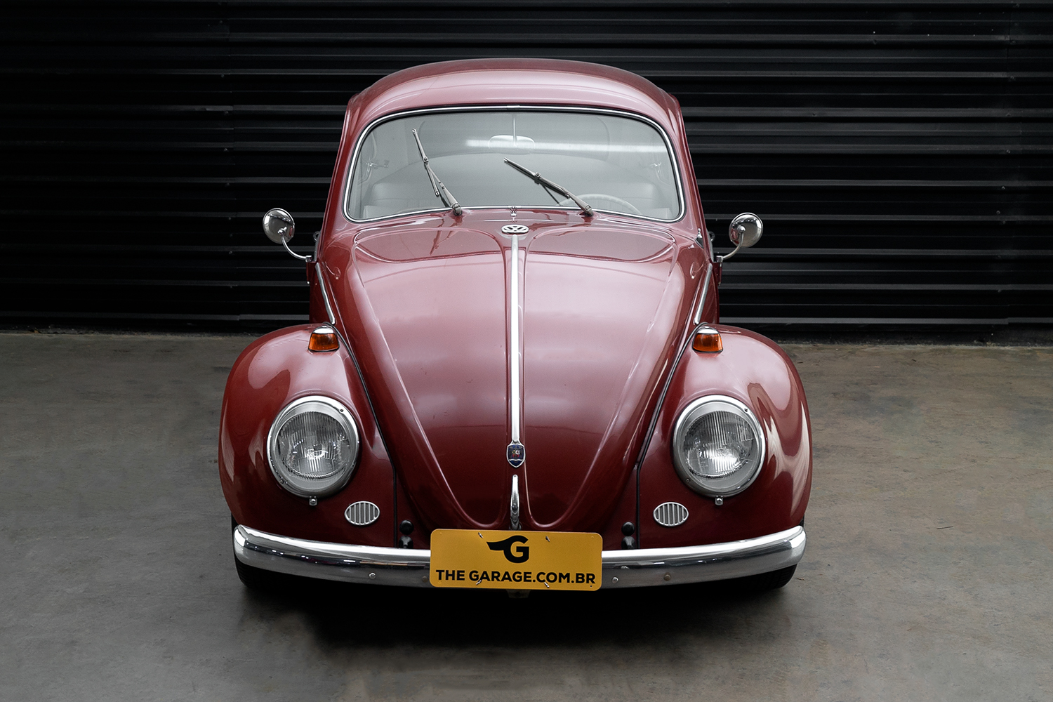 Volkswagen Fusca 1200 1965 Na Cor Vinho E Muito Charmoso