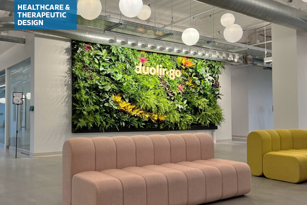 The Approachable Green Integrating Living Walls In Biophilic Interior