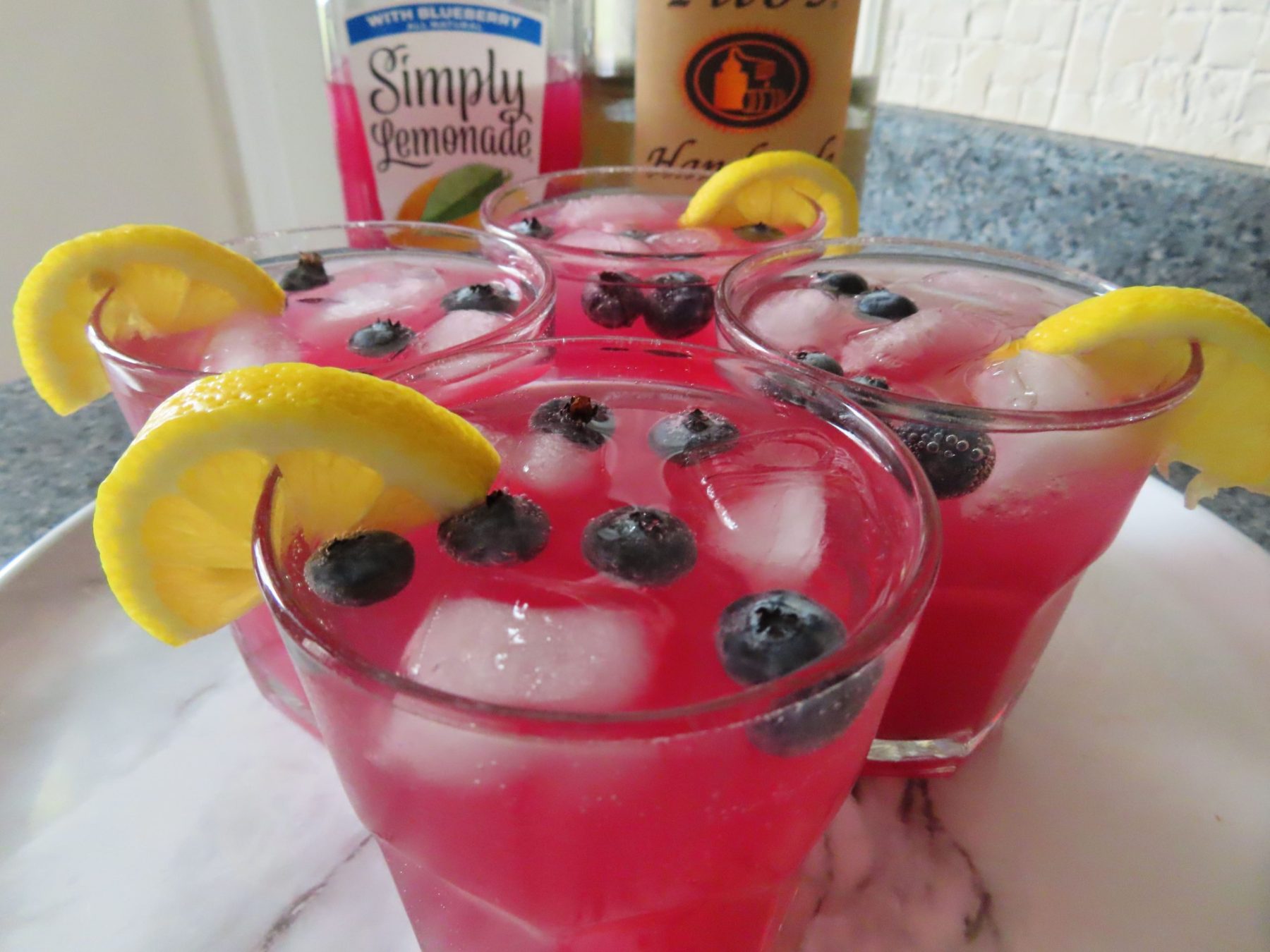 Boozy Blueberry Lemonade The Frugal Virgo