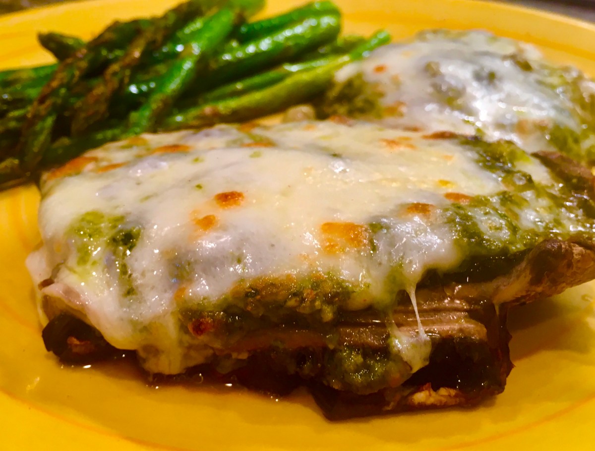 Portabella Mushroom Pizzas Keto Approved