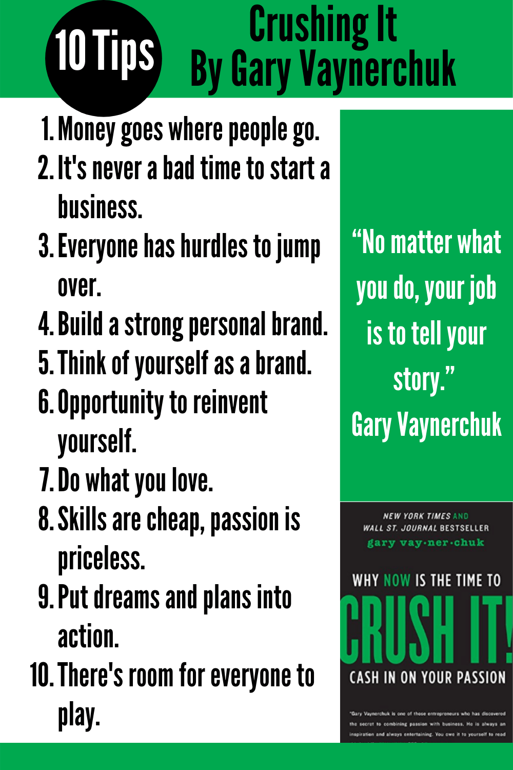 Crush It By Gary Vaynerchuk Book Summary And Review