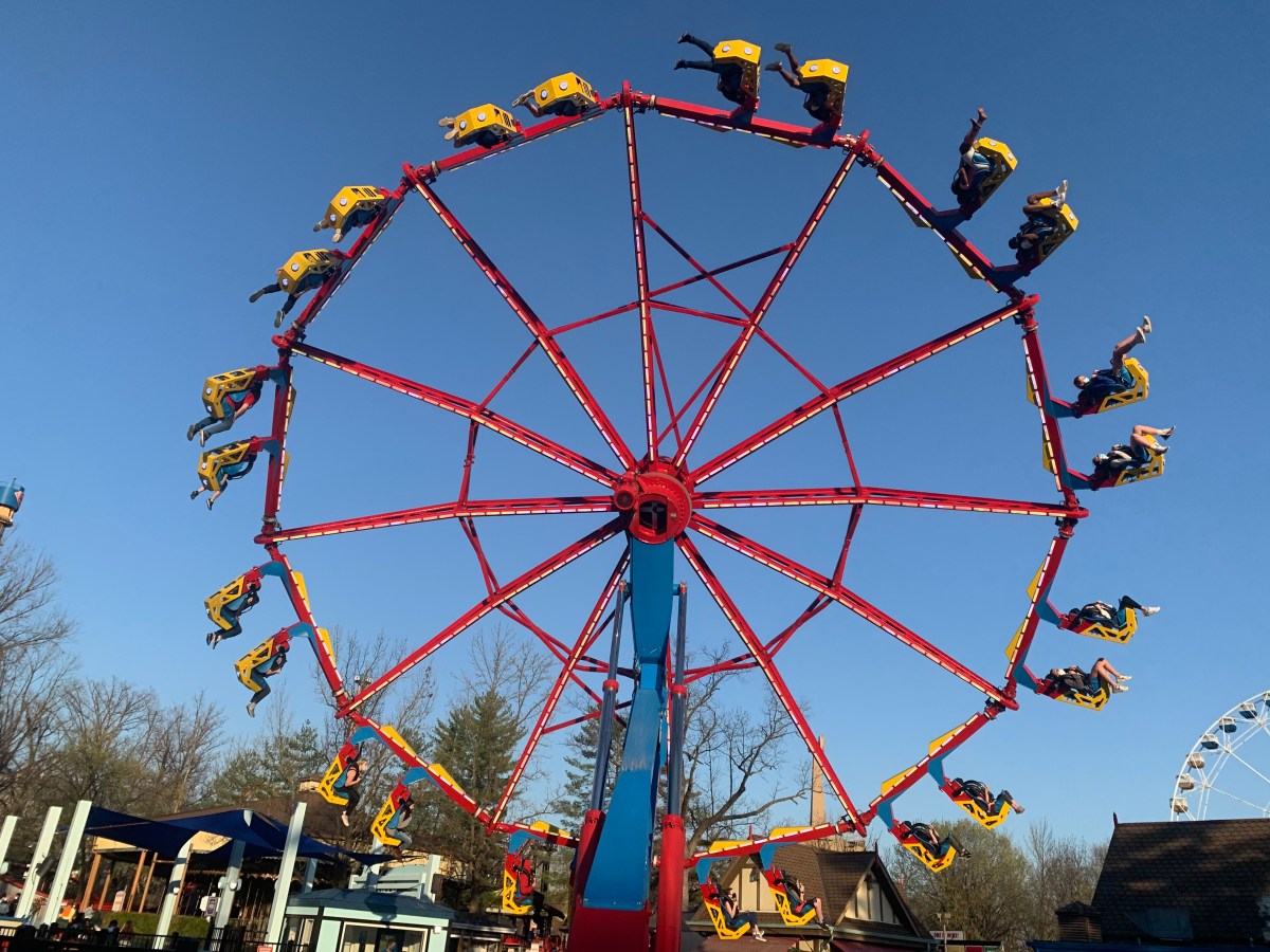 Supergirl Sky Flyer At Six Flags St Louis