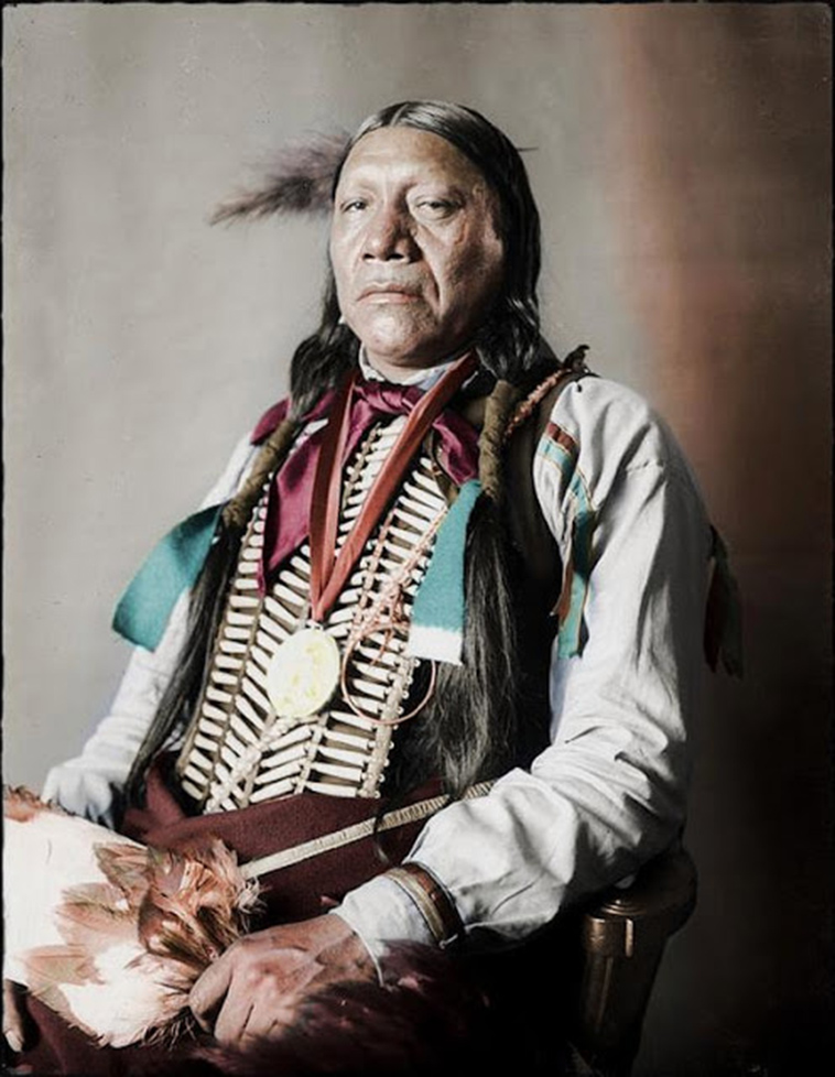 Amazing Color Portraits Of 19th Century Native Americans Published