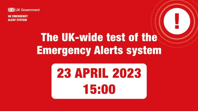 Uk To Test New Emergency Alert On April 23 The Pavlovic Today