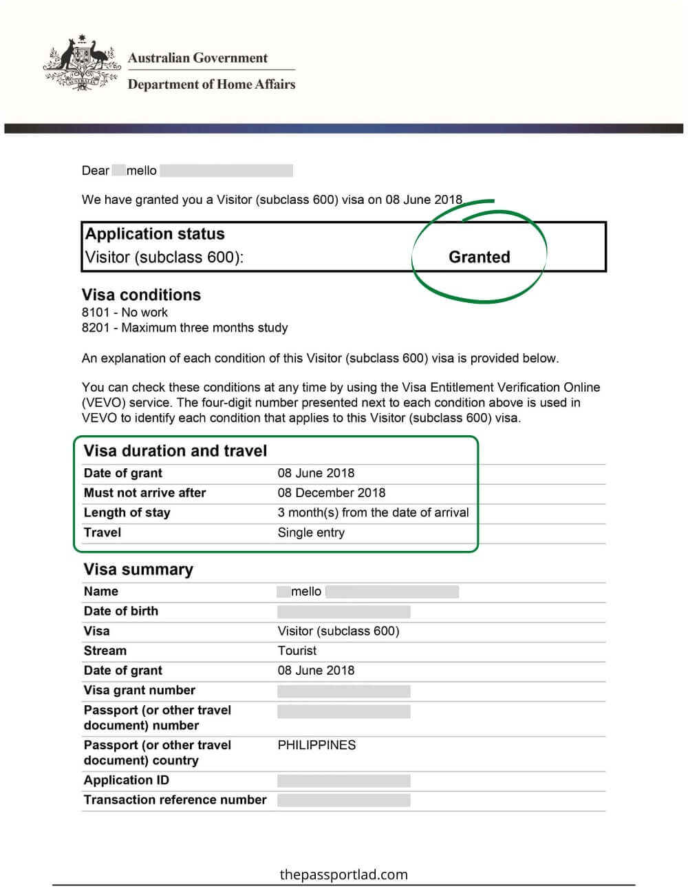 2022 Australian Visa Guide For Filipinos 100 Online The Passport Lad