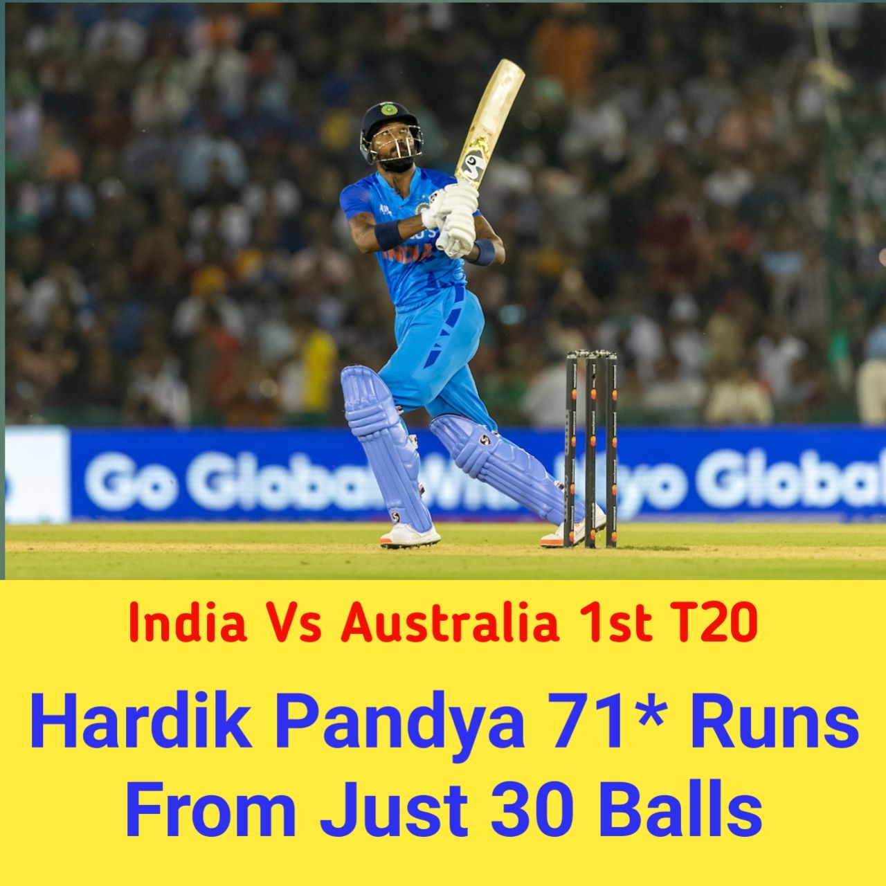 Ind Vs Aus Hardik Pandya 71 Not Out Just 30 Balls