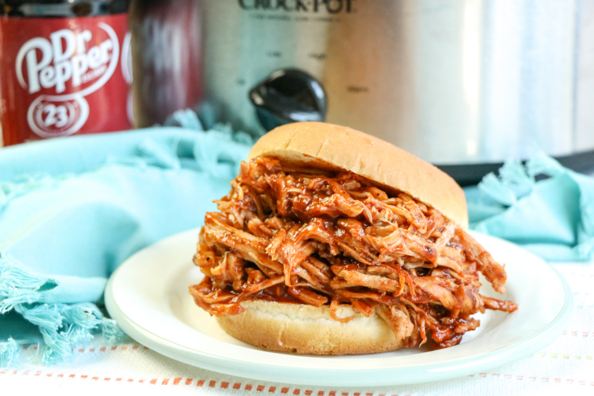 Slow Cooker Dr Pepper Pulled Pork The Rockstar Mommy