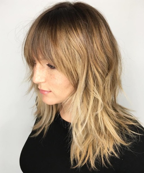 60 Lovely Long Shag Haircuts For Effortless Stylish Looks In 2024