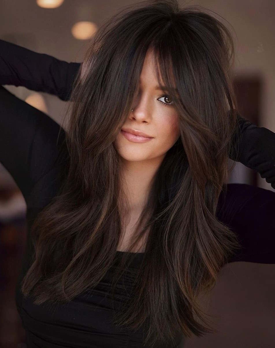 30 Dazzling Hairstyles With Long Layers For Thick Hair