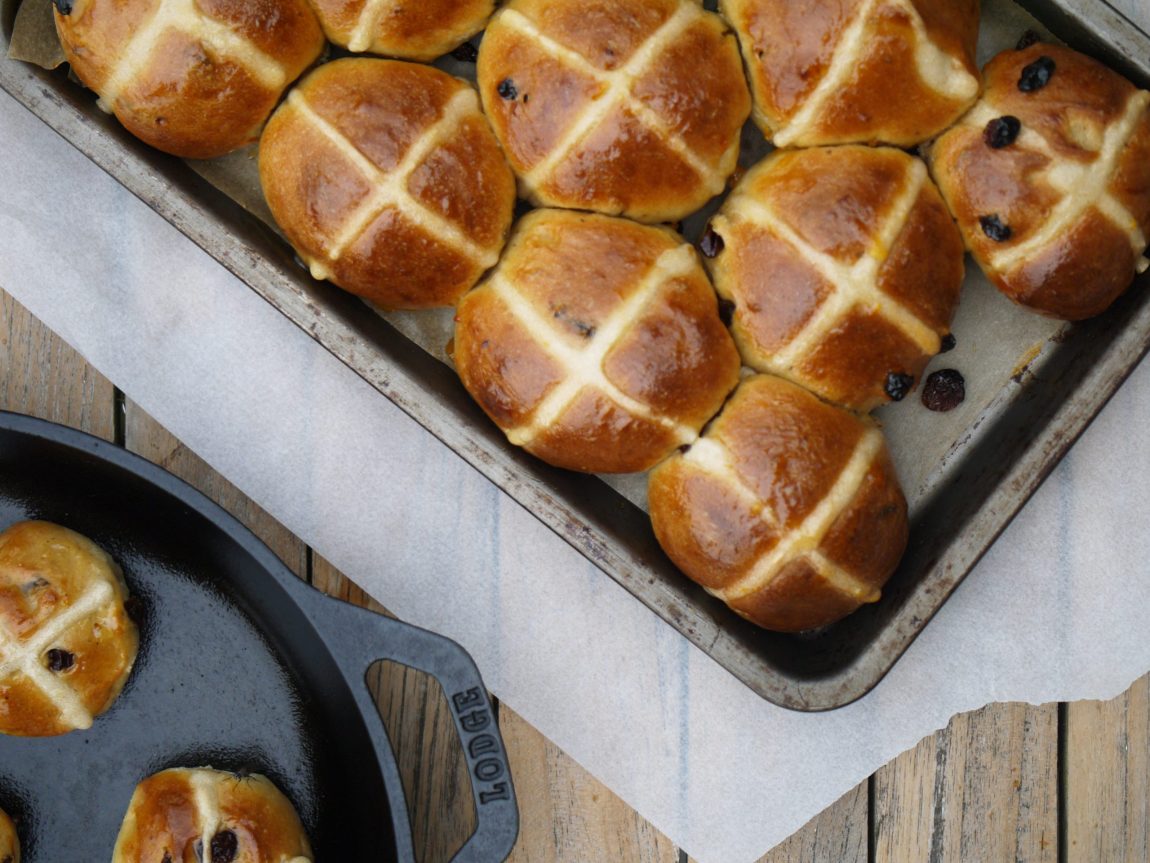 Classic Hot Cross Buns The Wild Garden Cook